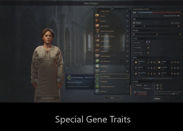 Special Gene Traits - Paradox Mods