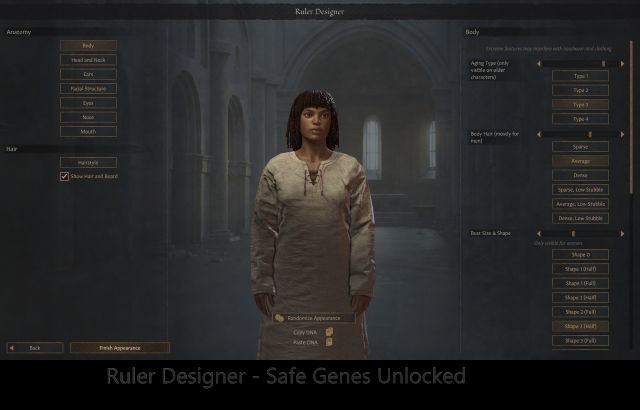 Ruler Designer - Safe Genes Unlocked - Paradox Mods