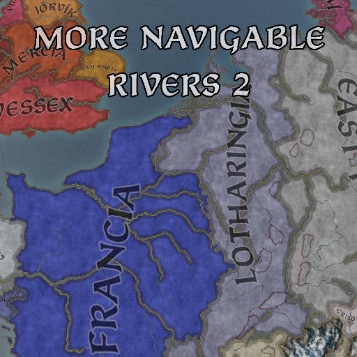 More Navigable Rivers 2 - Paradox Mods