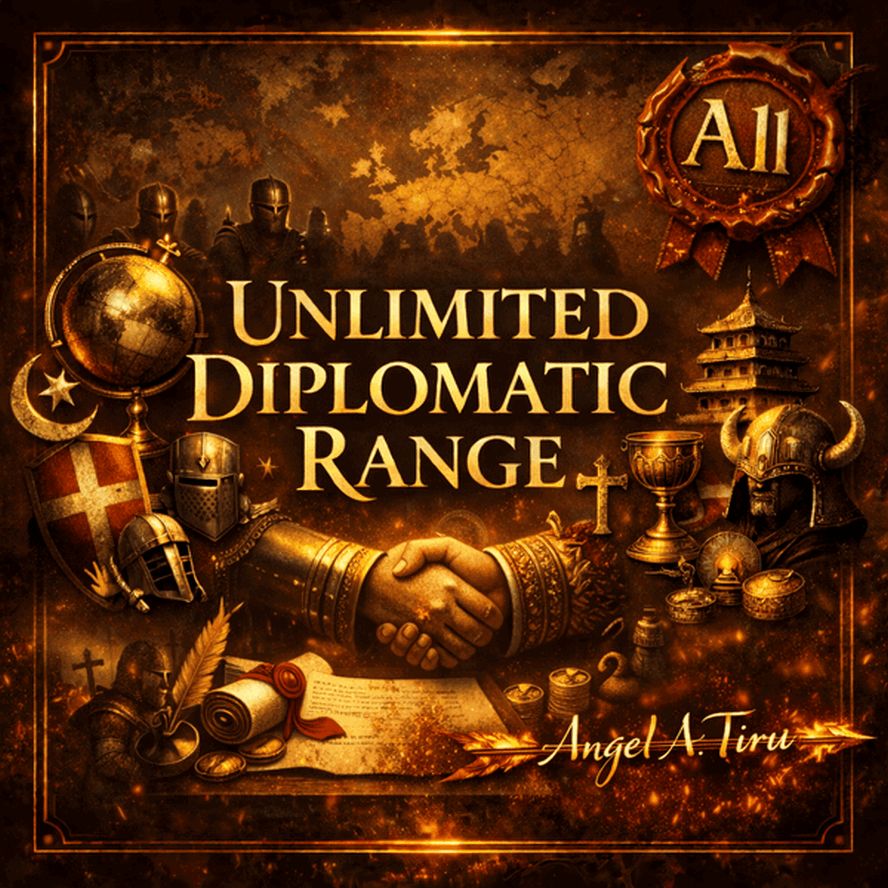 Unlimited Diplomatic Range (All) - Paradox Mods
