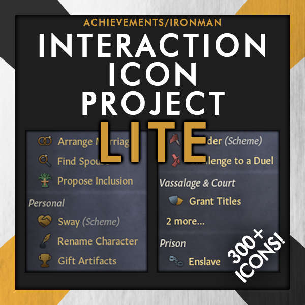 Interaction Icon Project Lite - Paradox Mods