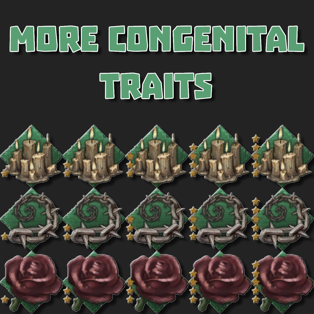 More Congenital Traits - Compatibility Version - Paradox Mods
