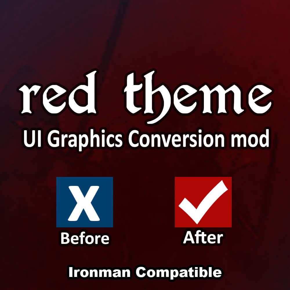 Red Theme - Paradox Mods