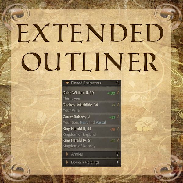 Extended Outliner - Paradox Mods