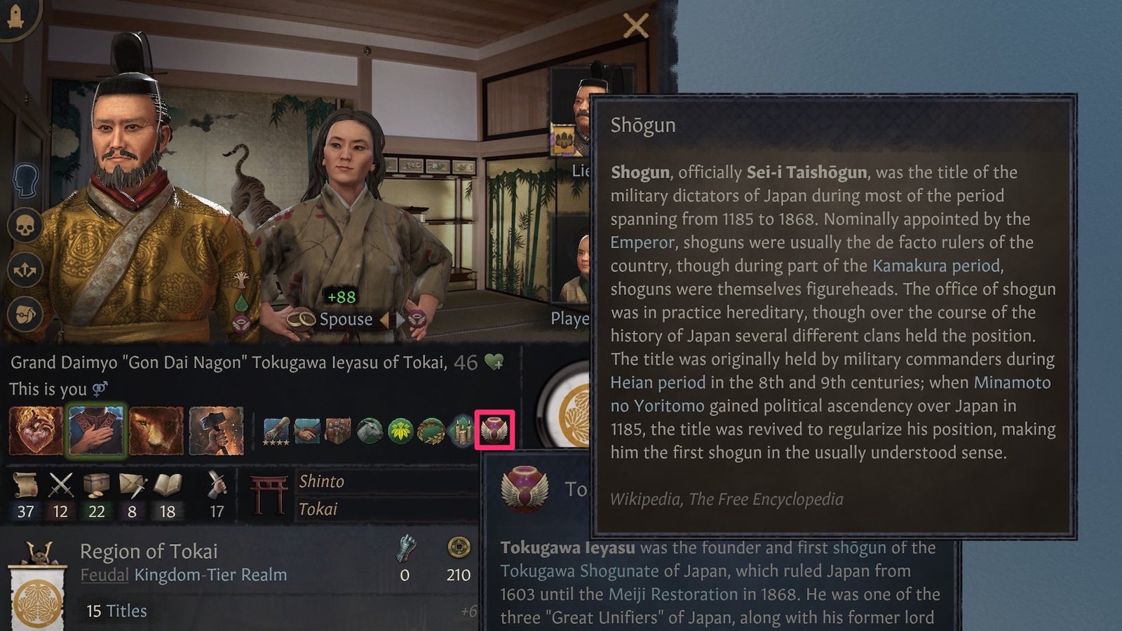 Historical Figure for Shogunate - Paradox Mods