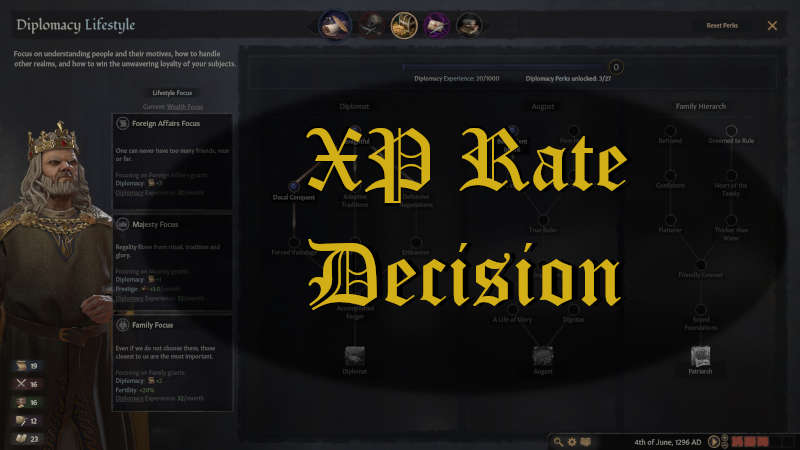 XP Rate Decision - Paradox Mods