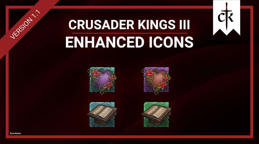 CK3 Enhanced Icons - Paradox Mods