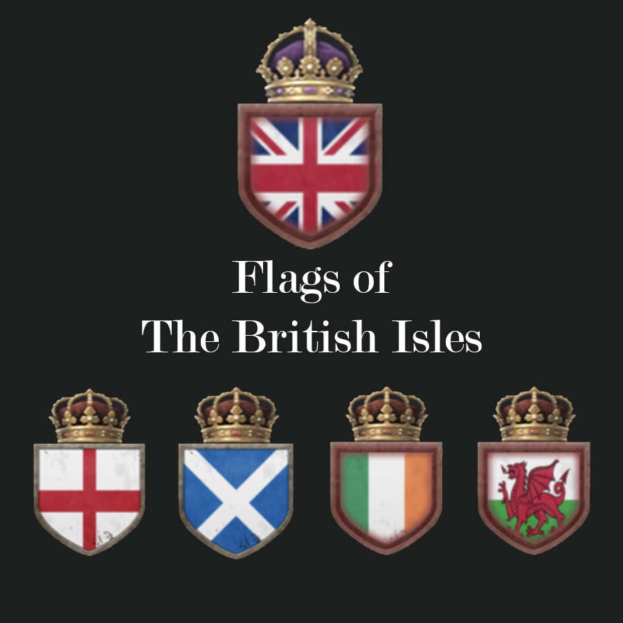 Flags of The British Isles - Paradox Mods