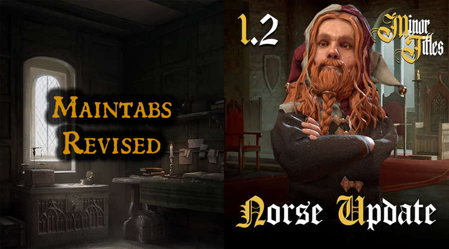 Maintabs Revised + Minor Titles [Patch] - Paradox Mods