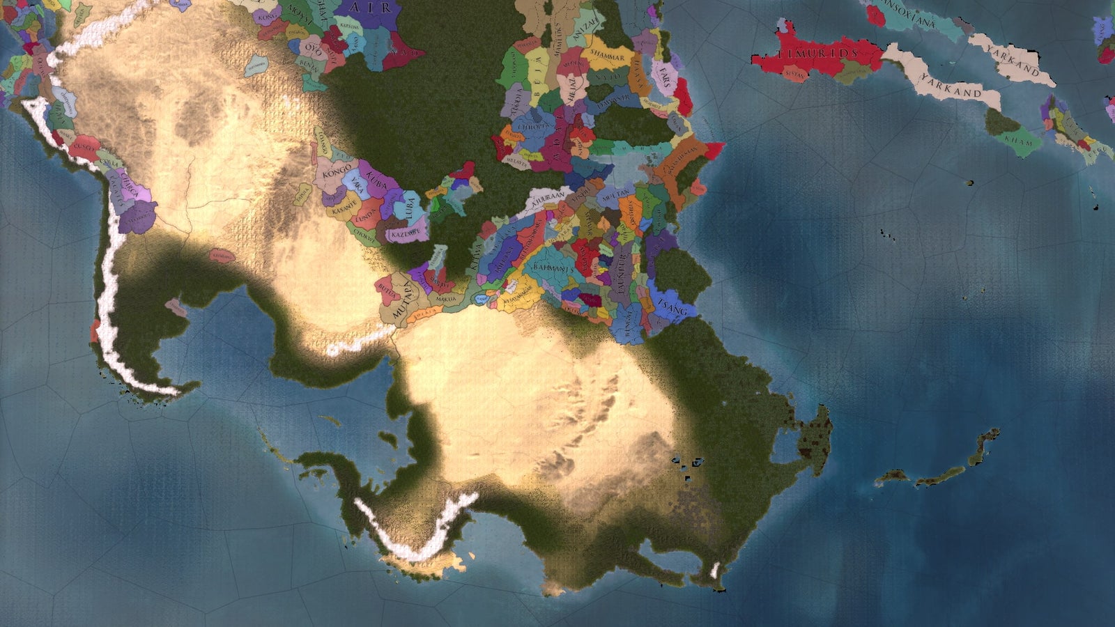 Pangea Universalis - Paradox Mods