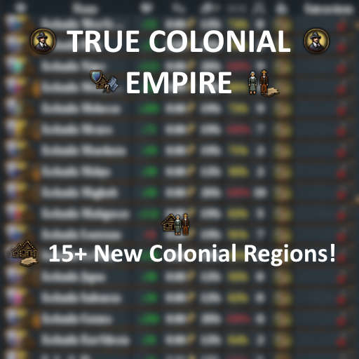 New Colonies - Paradox Mods