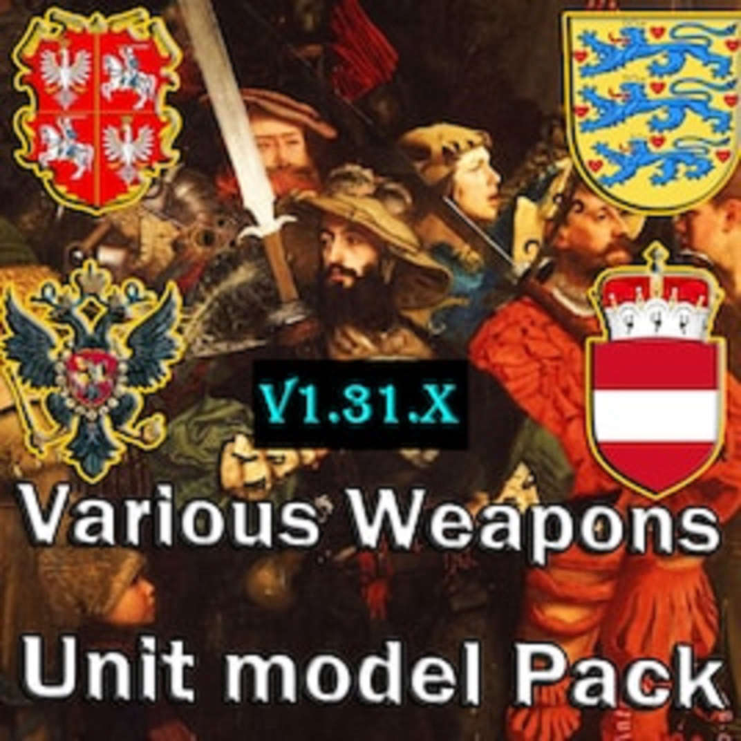 Various Weapons Unit Pack - Paradox Mods