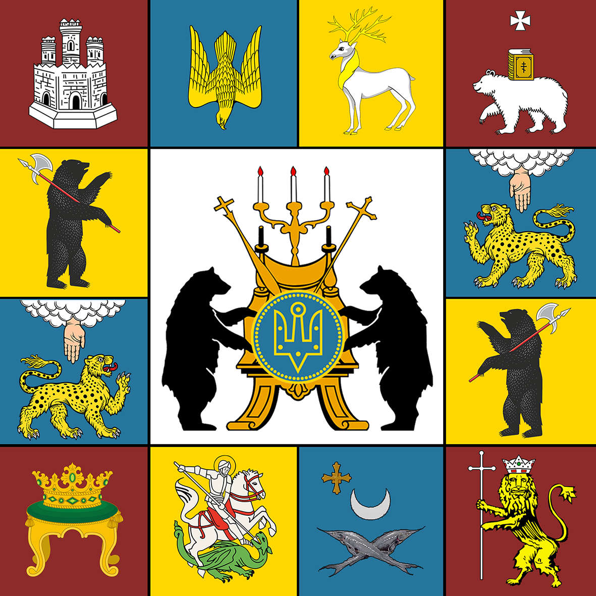 Novgorod-Russia Republican Flag - Paradox Mods