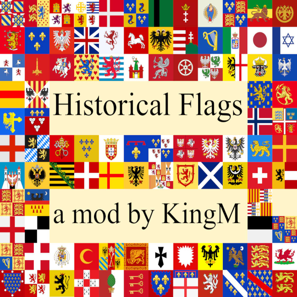 Historical Flags by KingM 1.31 - Paradox Mods