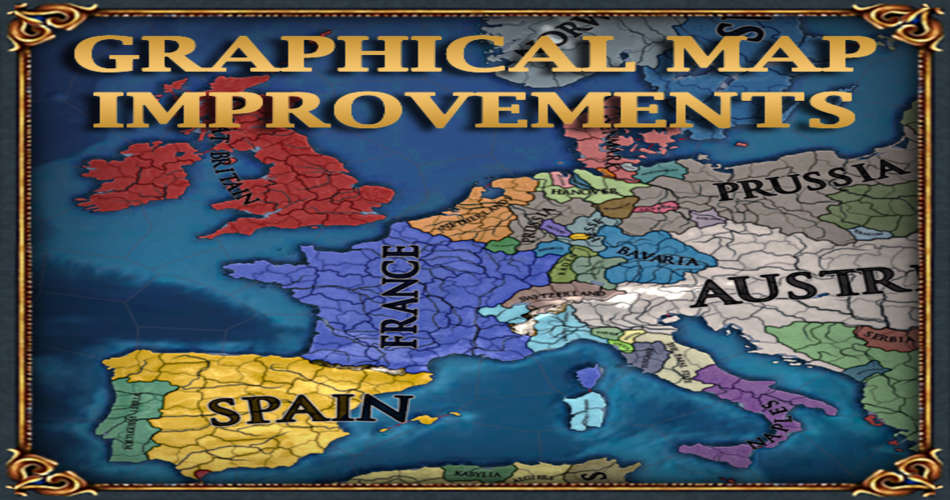 Graphical Map Improvements 1.31.4 - Paradox Mods