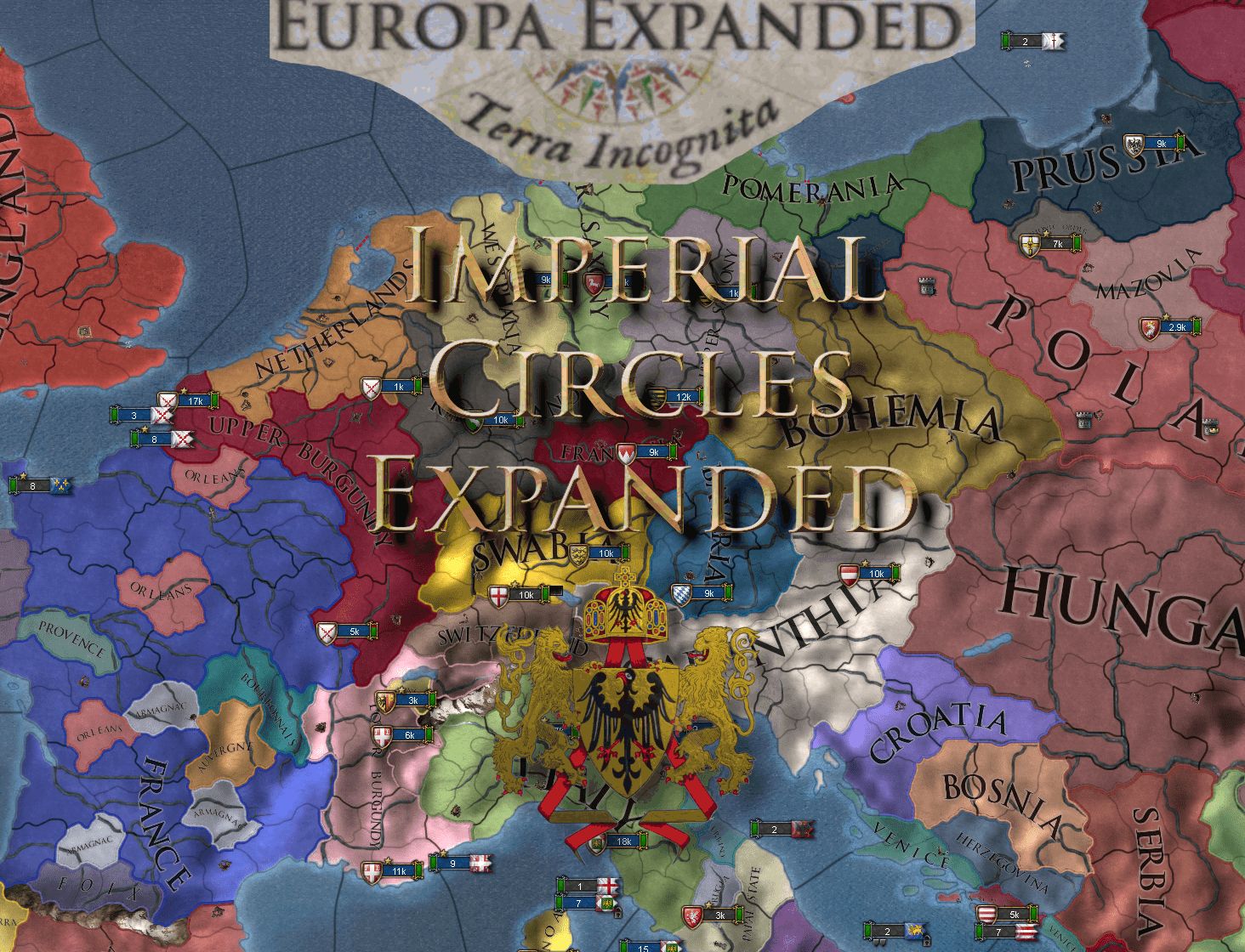 Imperial Circles Expanded - Europa Expanded Patch - Paradox Mods