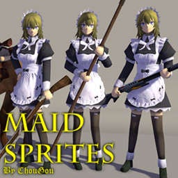 Maid Sprites Pack - Paradox Mods