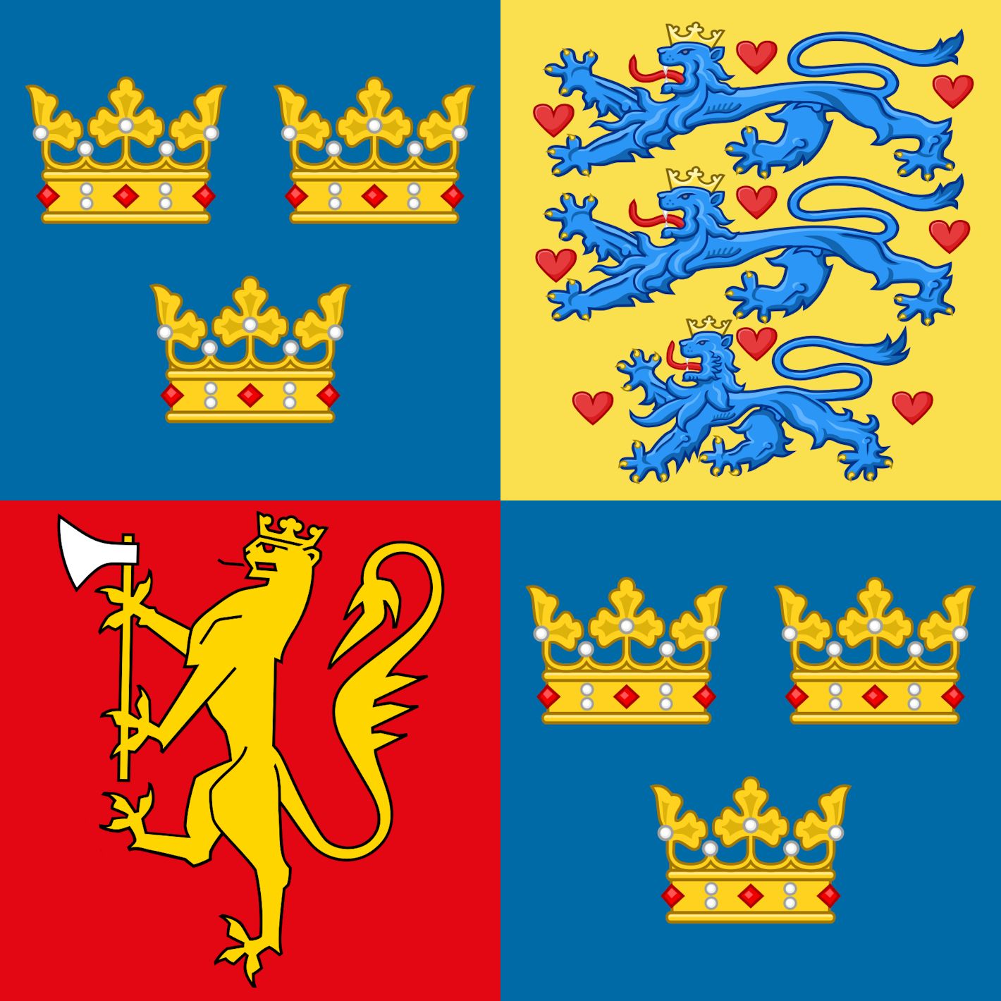 Better Scandinavia Flag - Paradox Mods
