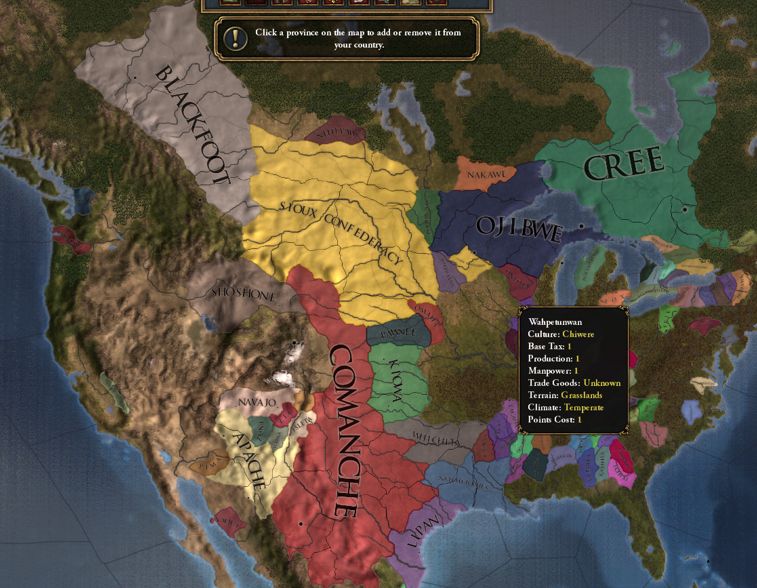 Fleshed out Native America - Paradox Mods