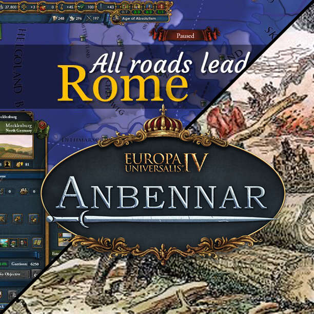 Land Clearing + All roads lead to Rome from Anbennar English - Paradox Mods