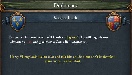 More Scornful Insults - Paradox Mods
