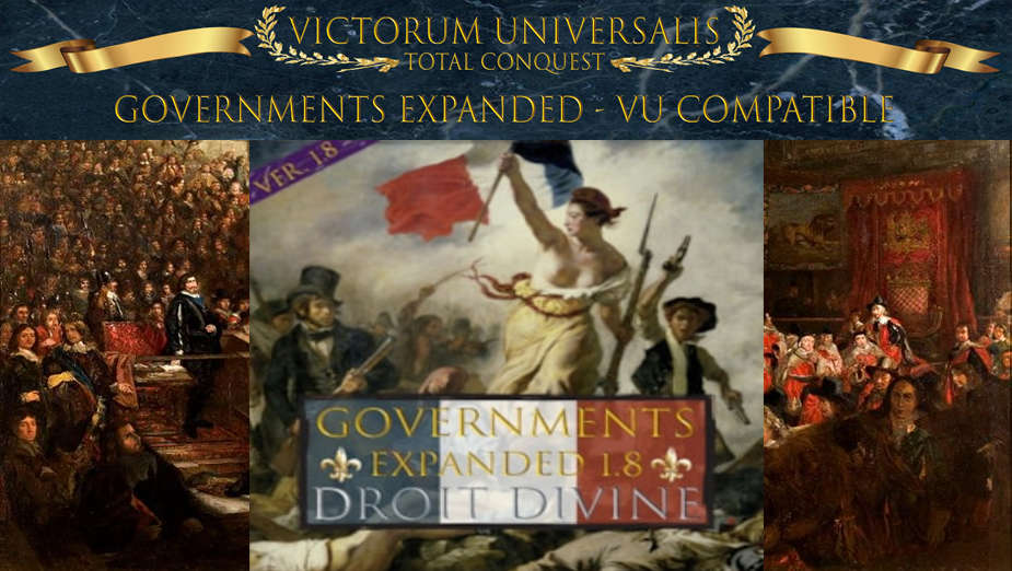 Government Expanded - Paradox Mods