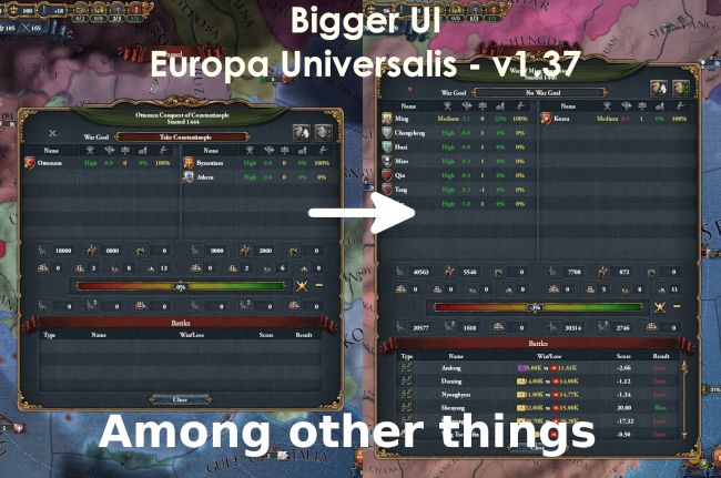Ui Huge Paradox Mods