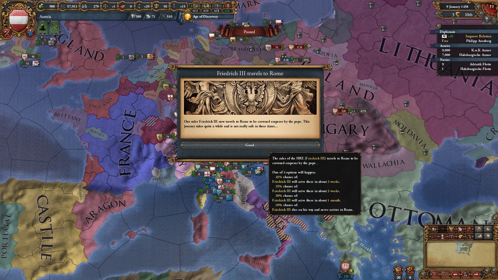 "Holy Roman Empire Expanded" - Paradox Mods