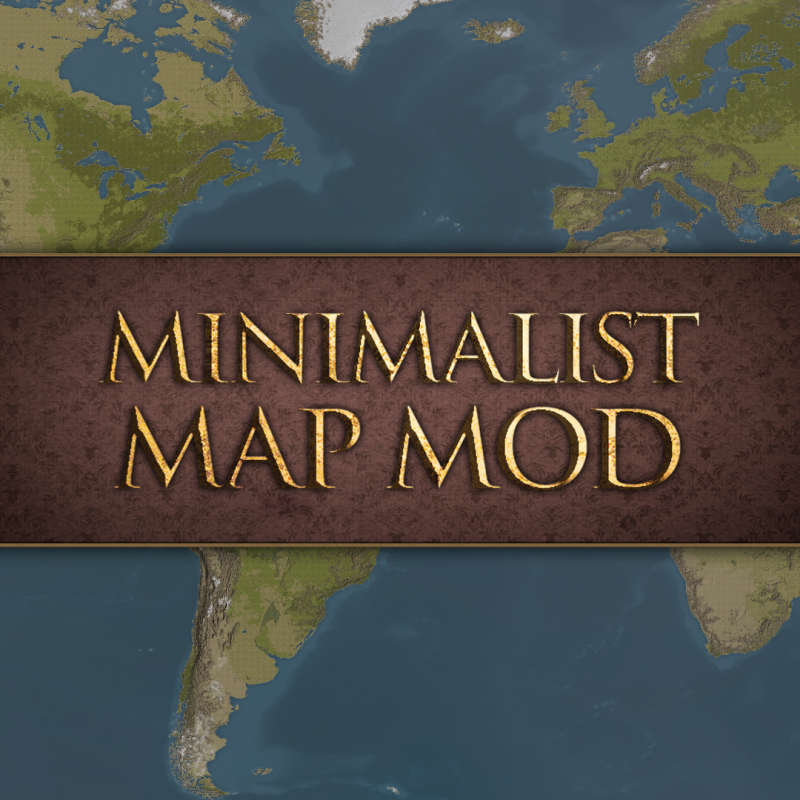 Minimalist Map Mod - Paradox Mods
