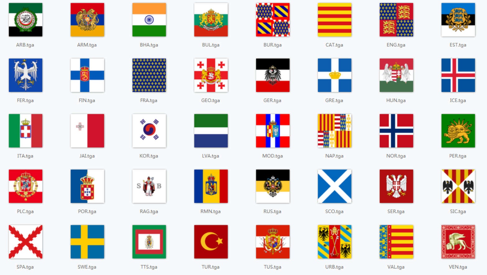 Sheau-wen's Flags Overhaul - Paradox Mods