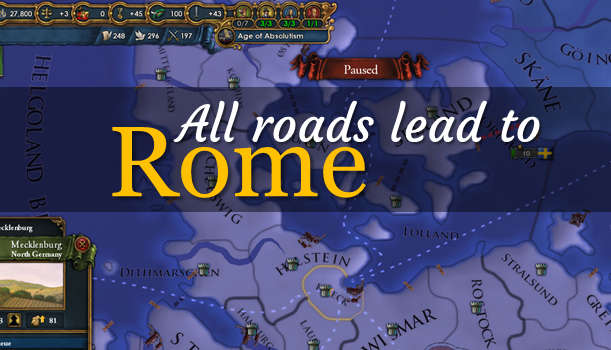 All roads lead to Rome - Paradox Mods