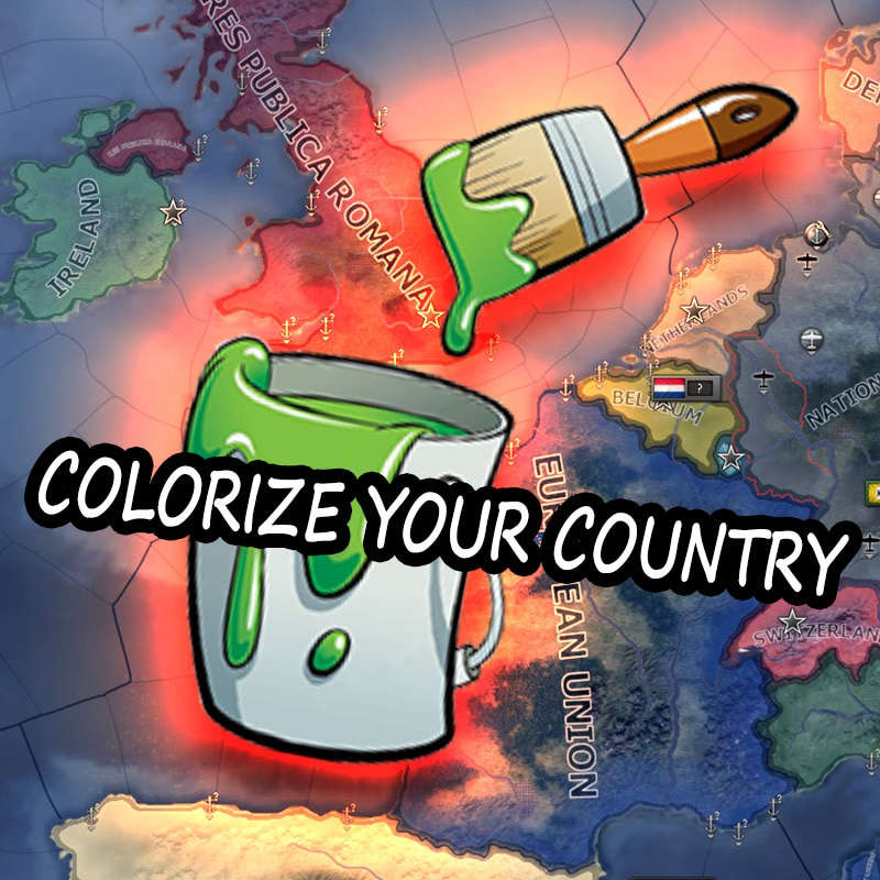 Colorize Your Country updated - Paradox Mods