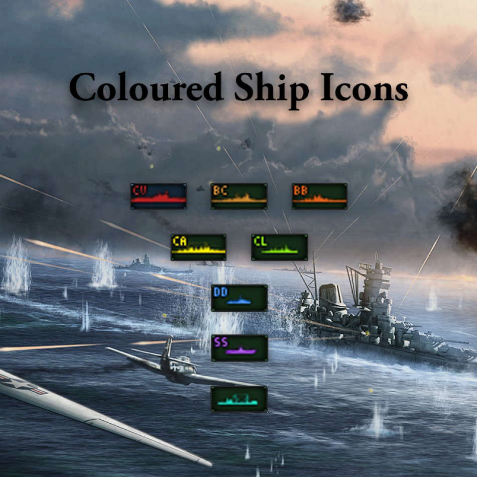 Coloured Ship Icons - Paradox Mods