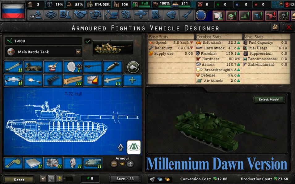 GSP's Tank Slots for MD - Paradox Mods