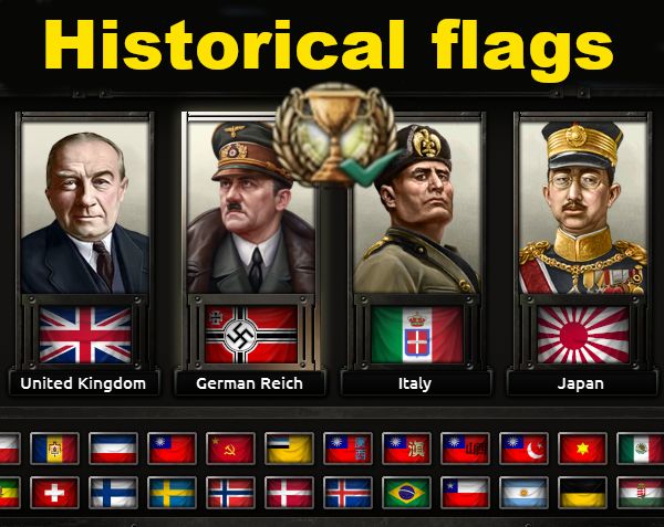 Historical Flags Ironman comp - Paradox Mods