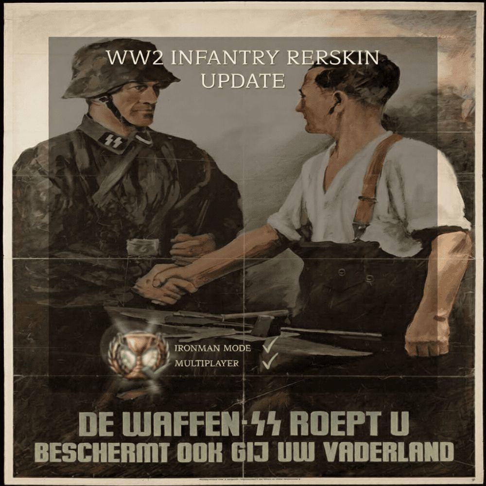 INFANTRY RESKIN (UPDATE) - Paradox Mods