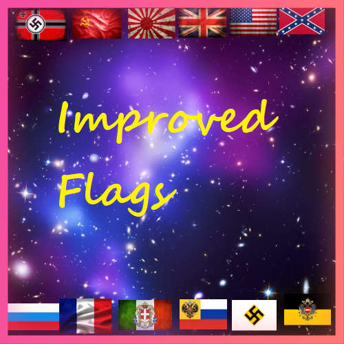 Improved / Alternative flags - Paradox Mods