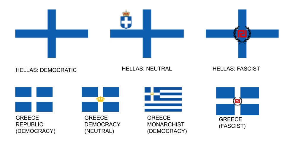 Greek Flags Pack - Paradox Mods