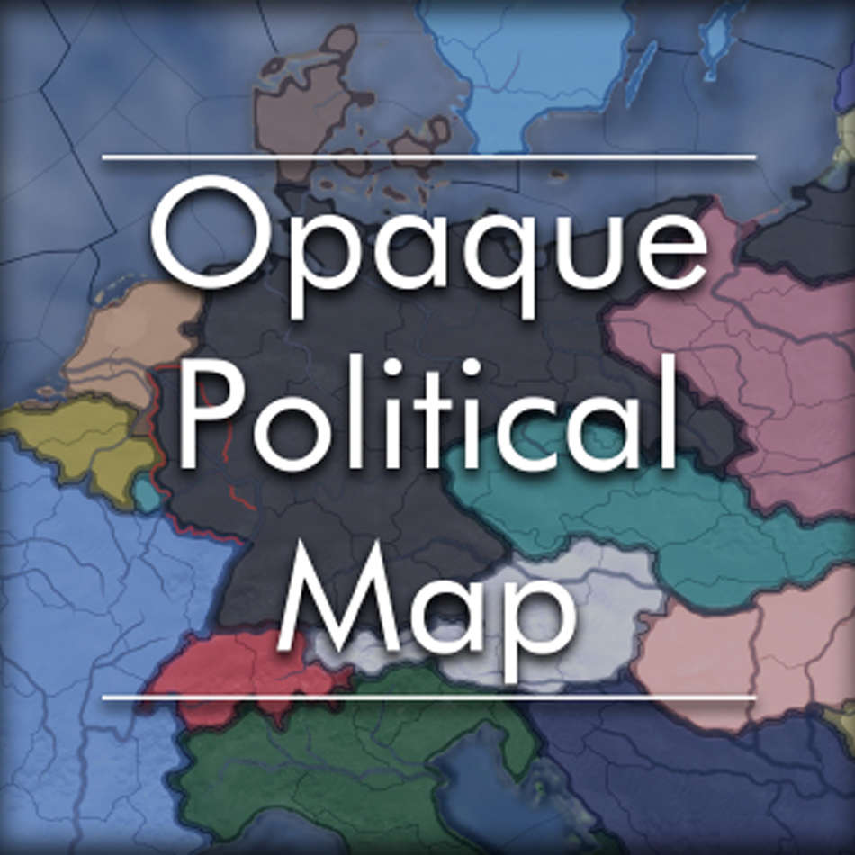 (OPM) Opaque Political Map - Paradox Mods