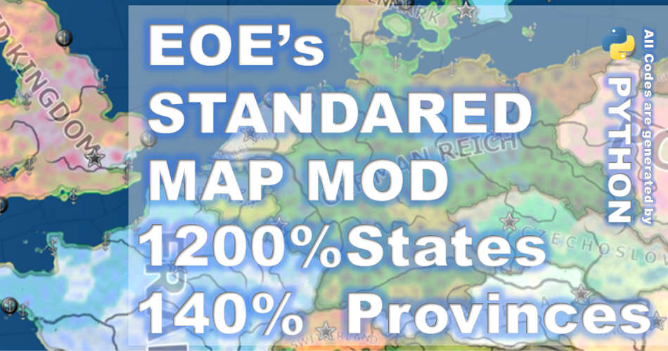 EOE - Standard World Map - Paradox Mods