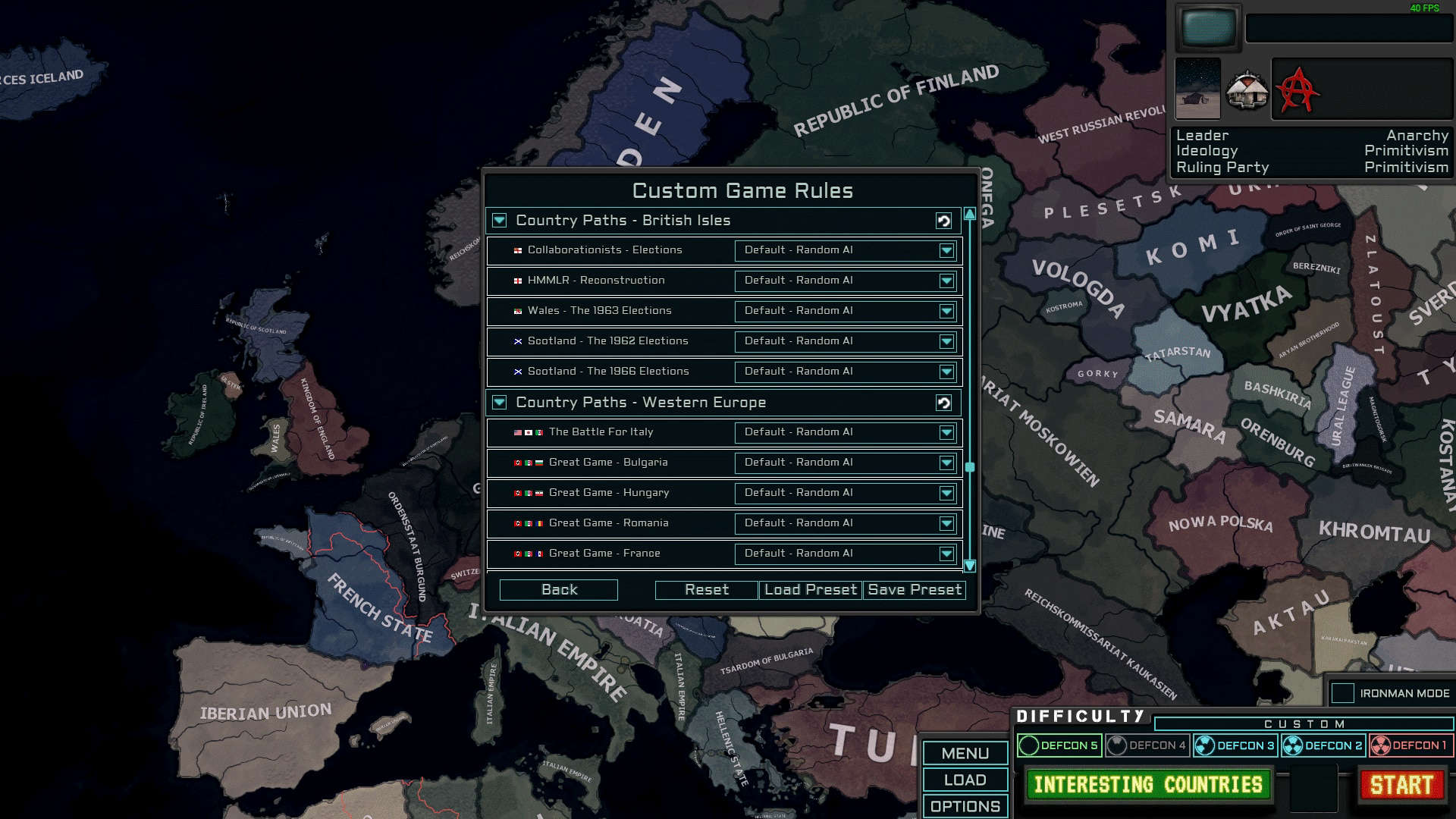 The New Order Custom Country Paths - Paradox Mods