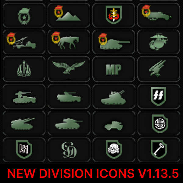 new division icons v1.13.5 - Paradox Mods