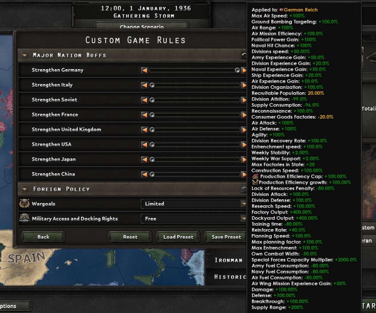 Crazy Difficulty Setting - Paradox Mods