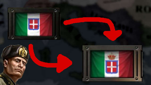 Kingdom of Italy - Alternate Flag - Paradox Mods