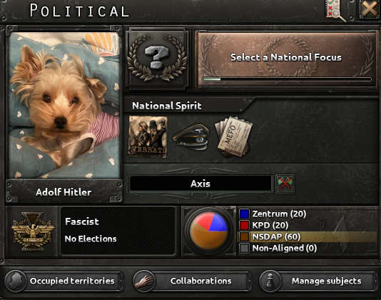My dog is a Hitler - Paradox Mods