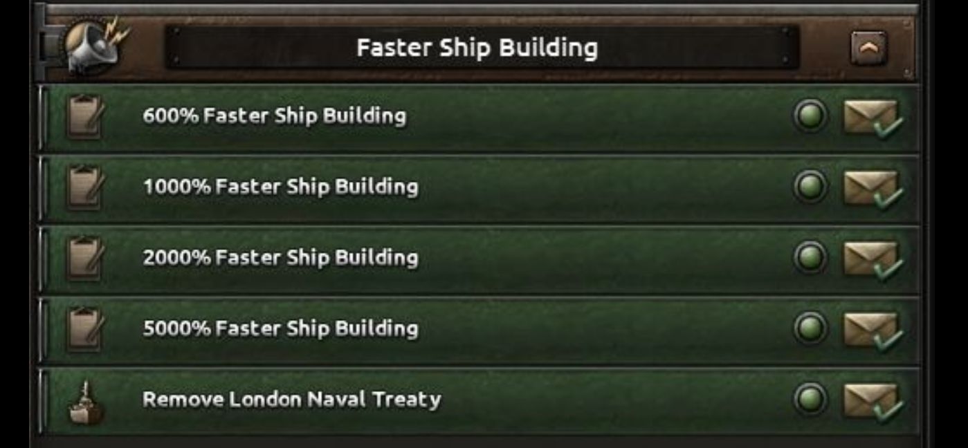 Faster Ship Builing (P. o.) - Paradox Mods