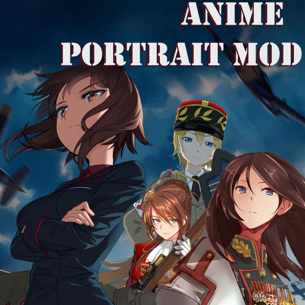 Dokkar's Anime Portrait Mod - Paradox Mods