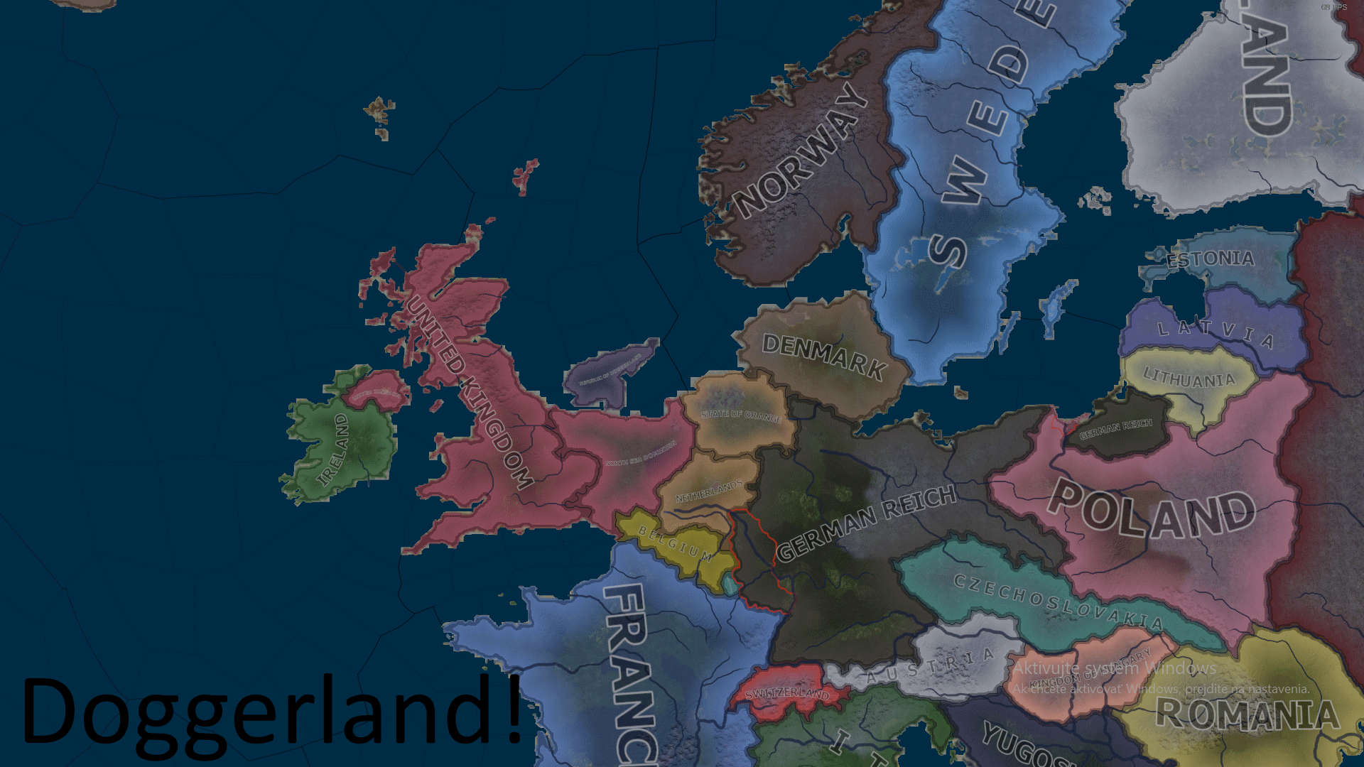 North Sea but drained - Paradox Mods