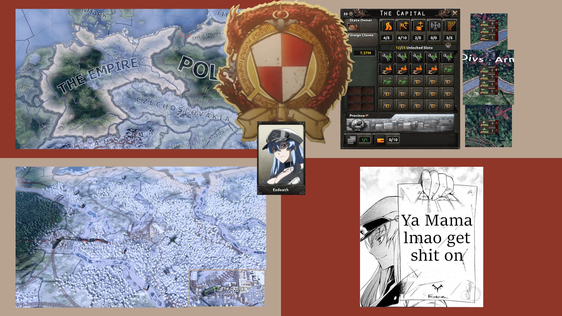 Esdeath over Hitler - Paradox Mods
