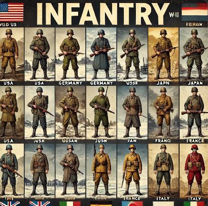 More Infantry Skins - Paradox Mods